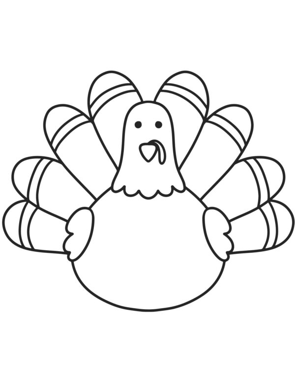 Free Thanksgiving Coloring Pages - Printable PDFs