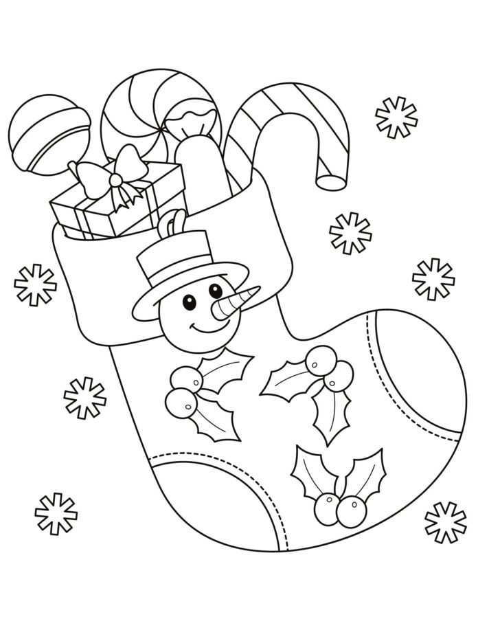 Christmas Coloring Pages Printable - Free Download