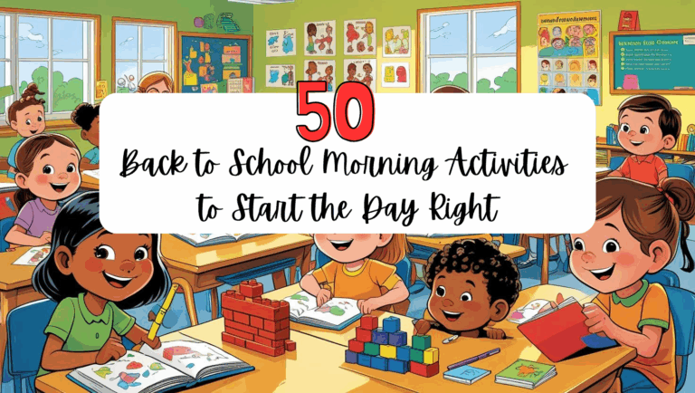 50 Back to School Morning Activities to Start the Day Right - Parenting ...