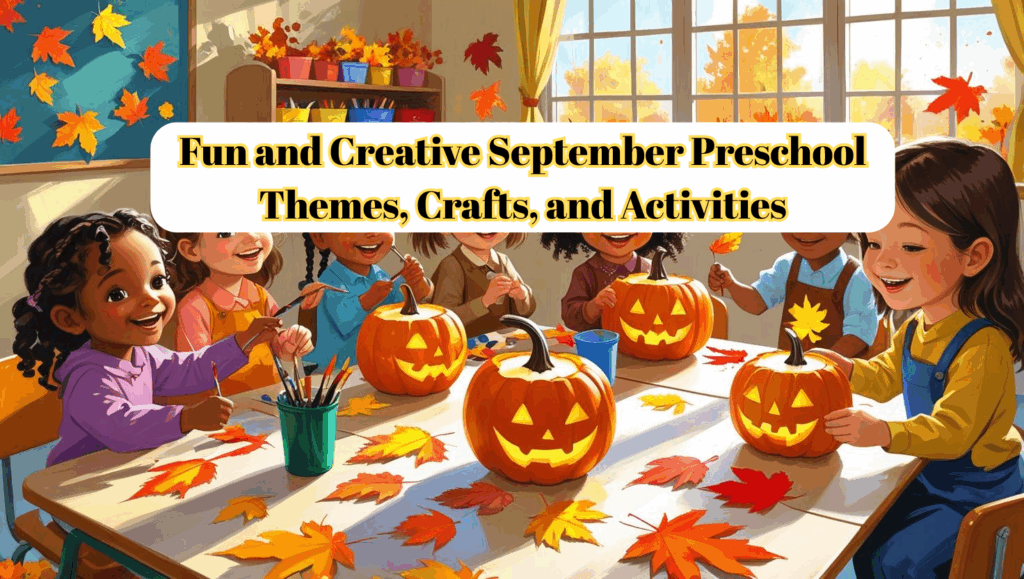 Fun and Creative September Preschool Themes, Crafts, and Activities ...