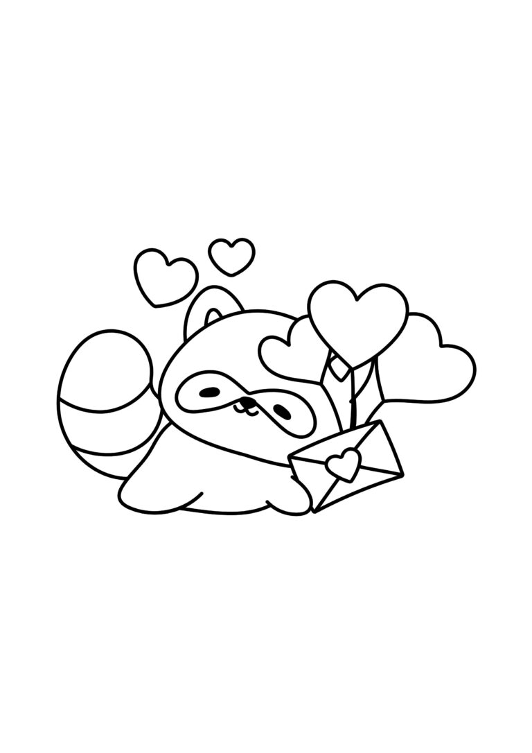 Valentine’s Day Coloring Pages (100% Free Download & Paintable)