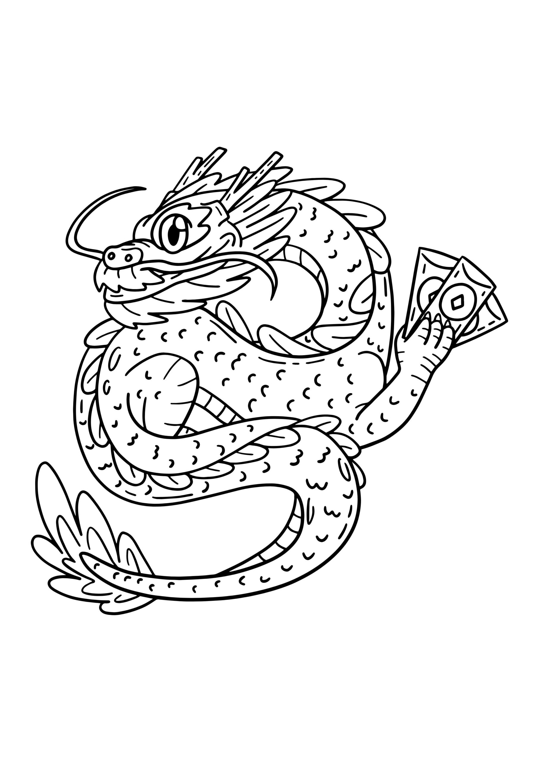 CNY Coloring Pages - Free Chinese New Year Printables