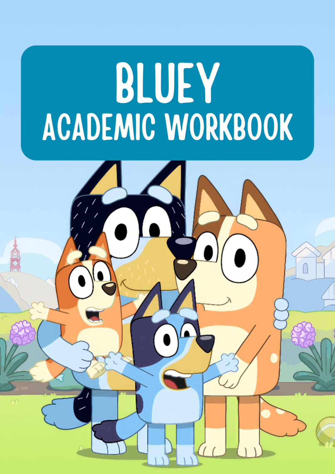 Bluey Academic Workbook-Bluey Math-Bluey Reading-Bluey Worksheets for ...