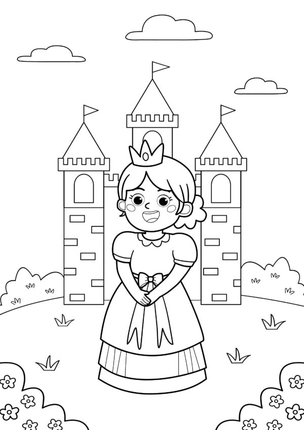 Coloring Pages For Girls - Free PDF Printables