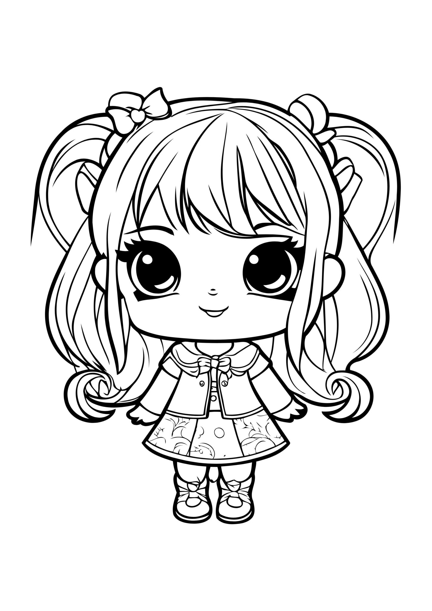 Coloring Pages For Girls - Free PDF Printables