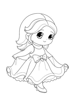 Coloring Pages For Girls - Free PDF Printables