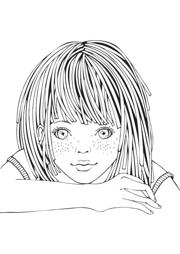 Coloring Pages For Girls - Free PDF Printables