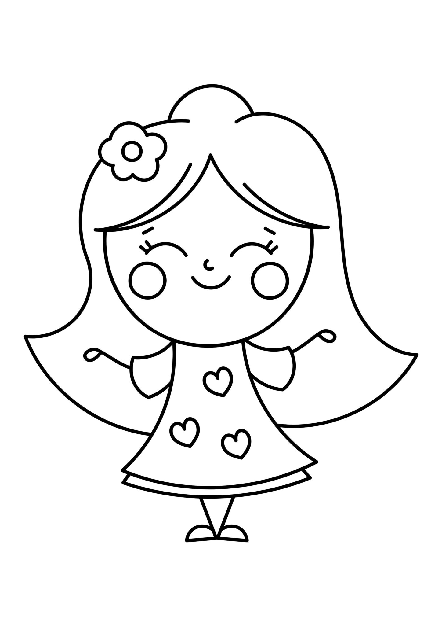 Coloring Pages For Girls - Free PDF Printables