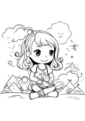 Coloring Pages For Girls - Free PDF Printables