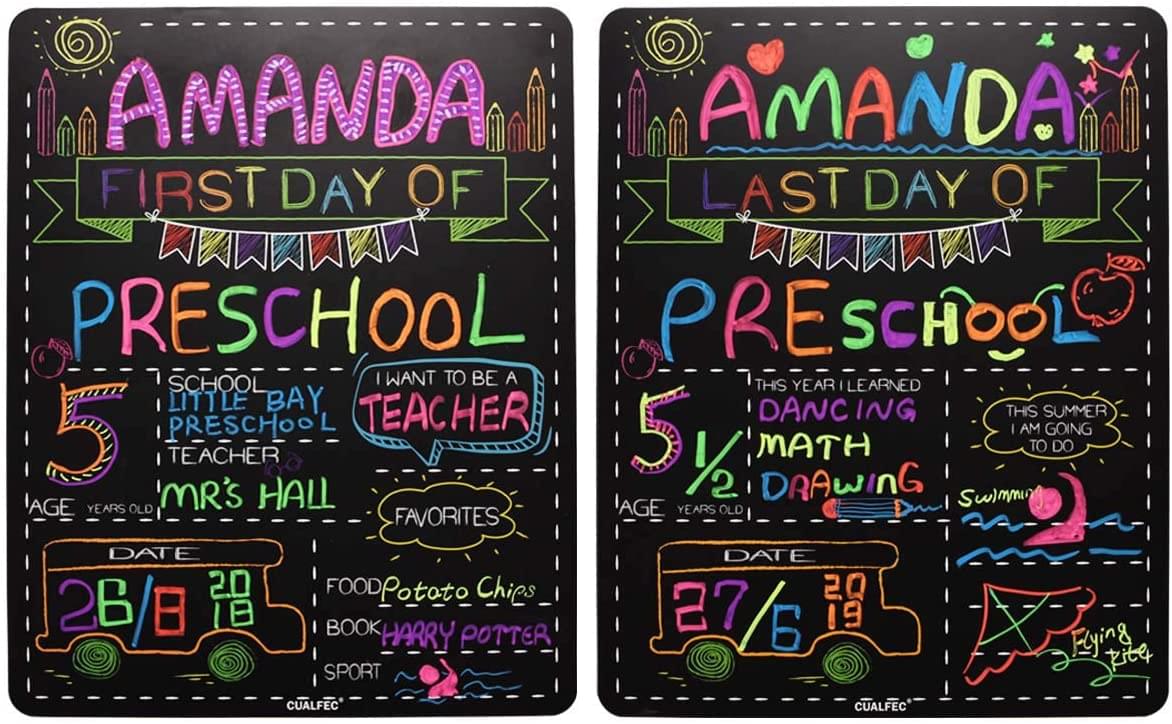 9 Adorable First Day of Preschool Signs You'll Love