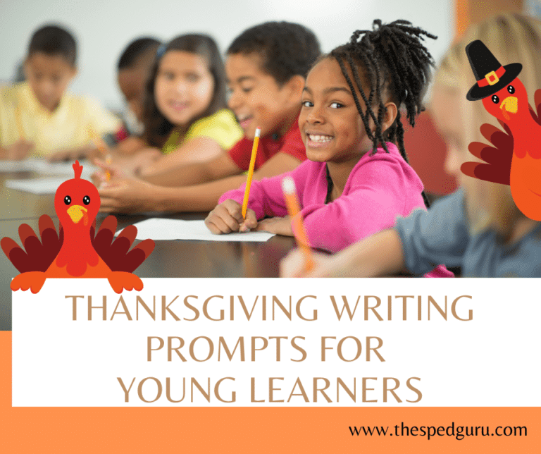 Encourage Gratitude: 75 Thanksgiving Writing Prompts for Young Learners ...