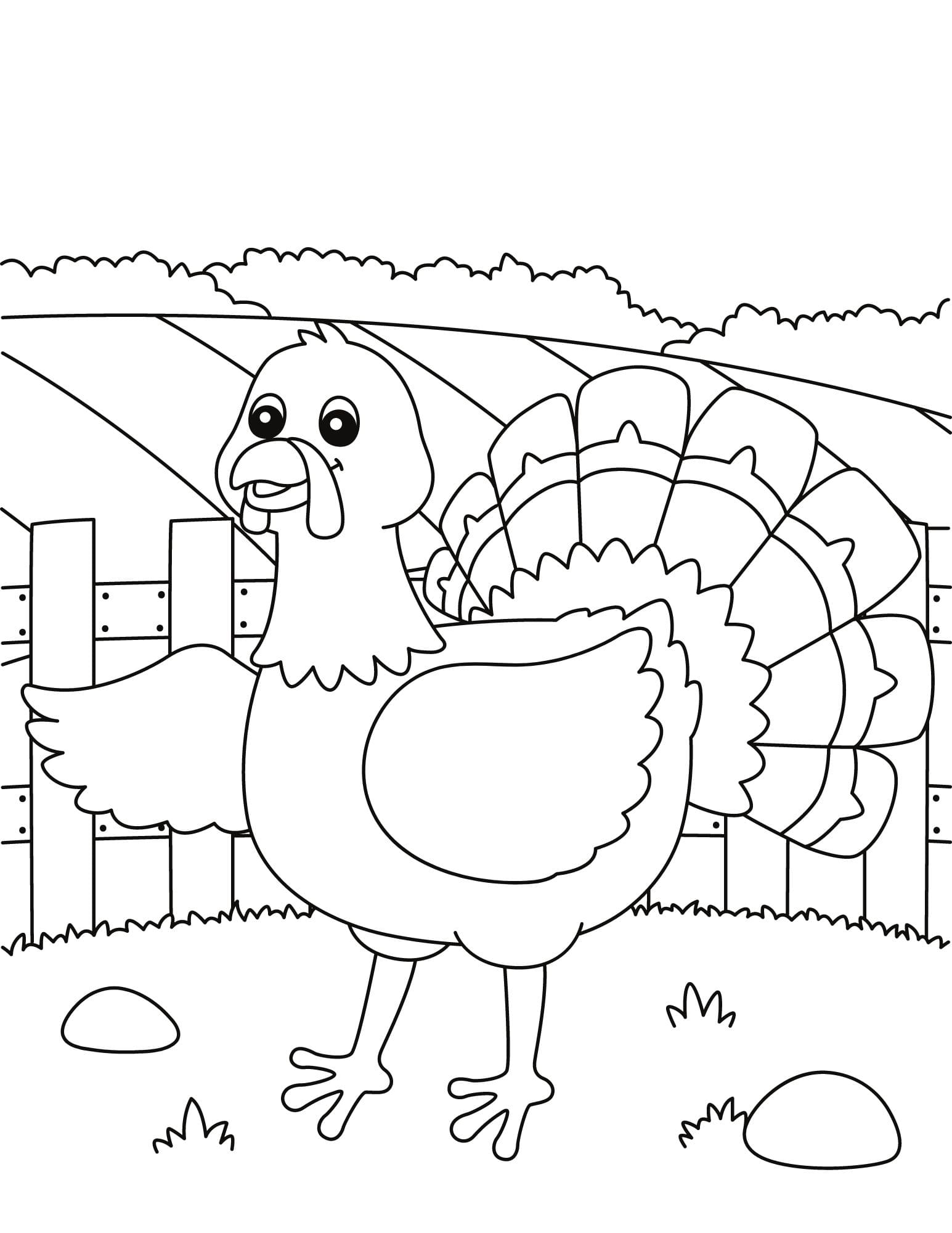 Free Thanksgiving Coloring Pages - Printable PDFs