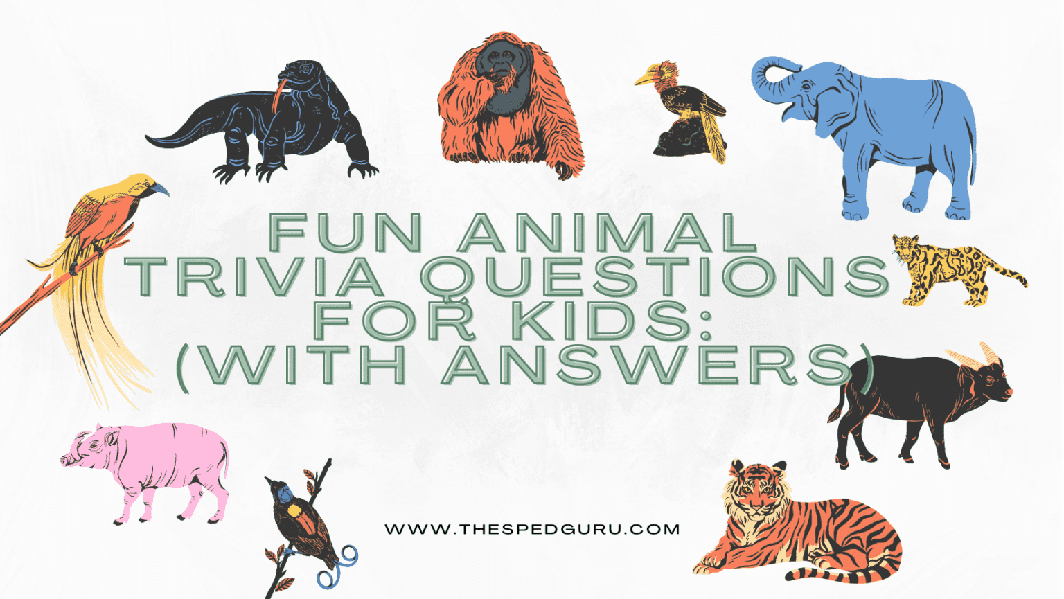 Fun Animal Trivia Questions for Kids: Test Your Knowledge! (With ...